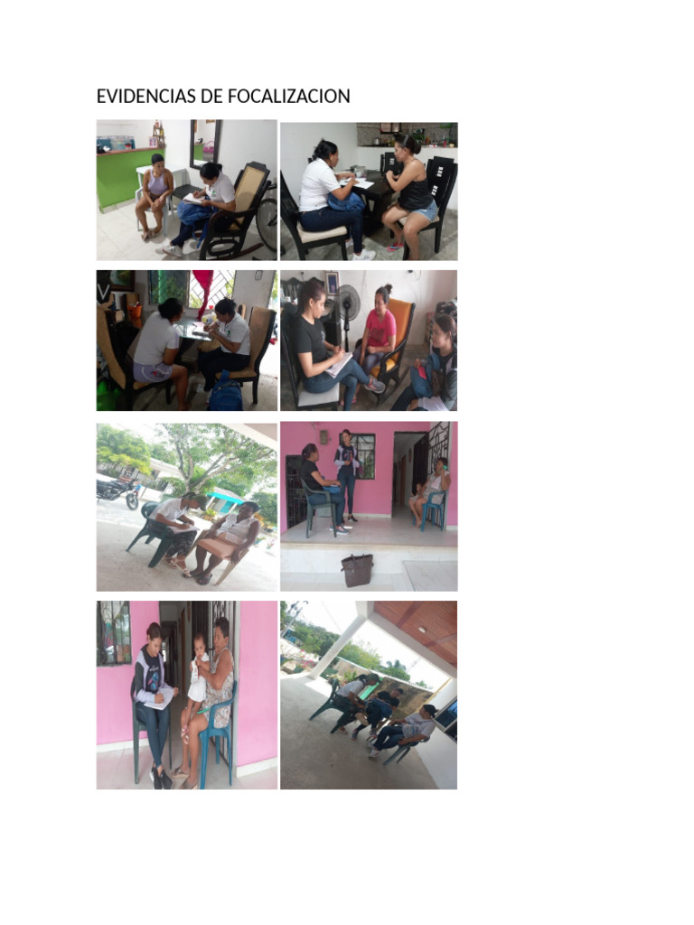 Evidencias de Focalizacion Uds Viviendo La Infancia | PDF