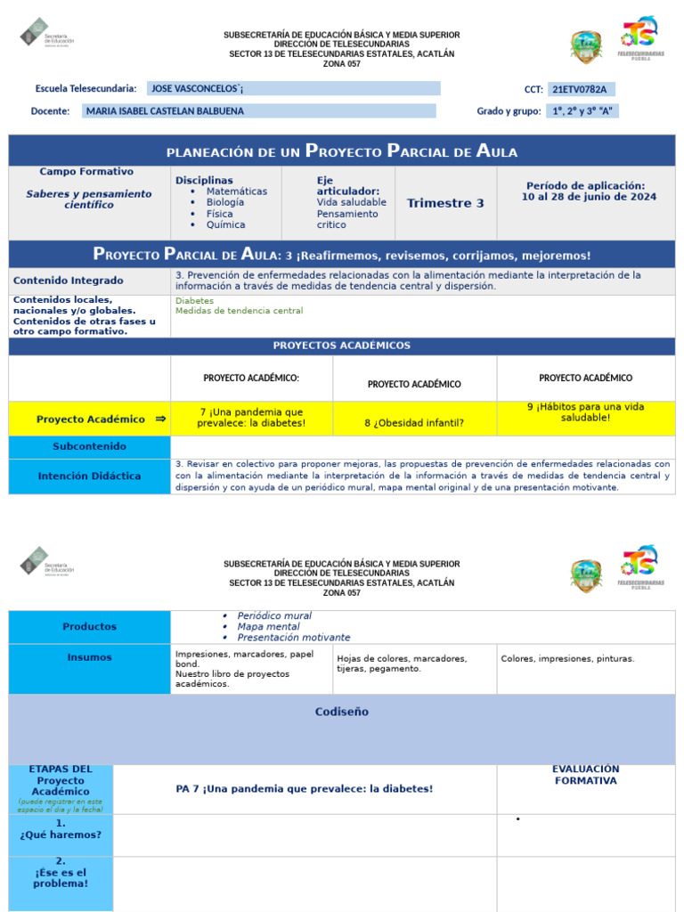 Formato para Planear Proyectos | PDF