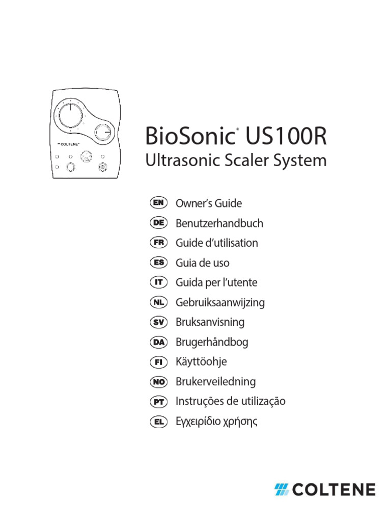 BioSonic US100R | PDF