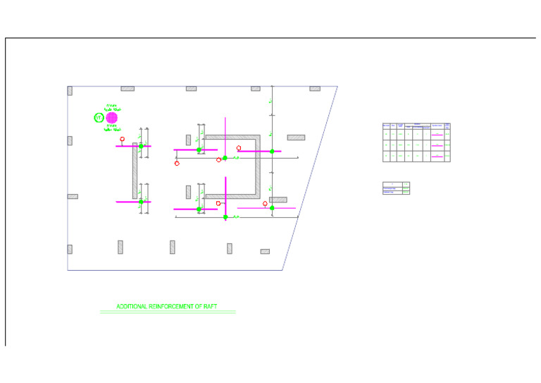 Structural Shop Drawings For Raft | PDF