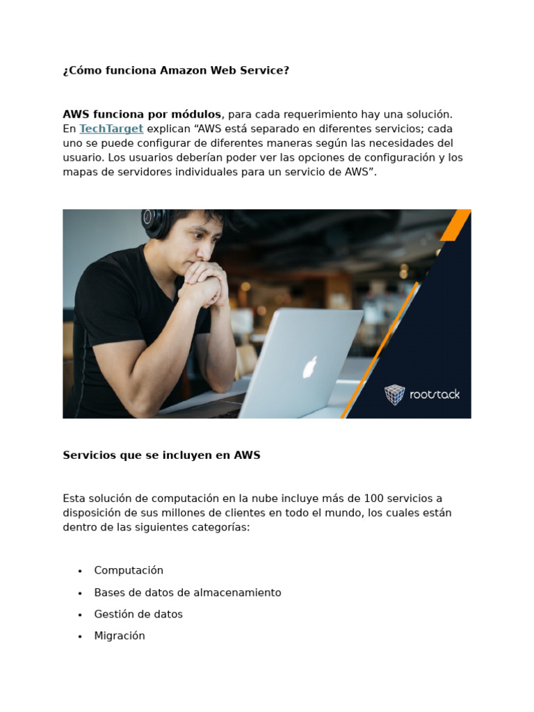 Qué Es AWS (Amazon Web Services) y Cómo Funciona | PDF