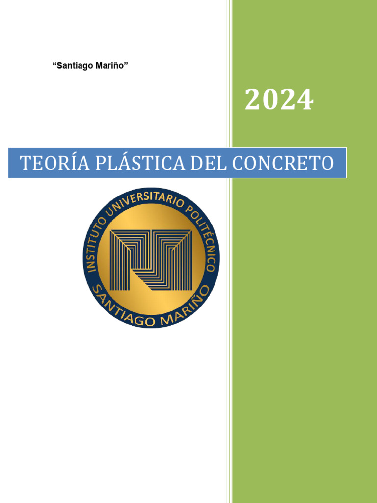 Teoria Plastica Del Concreto | PDF