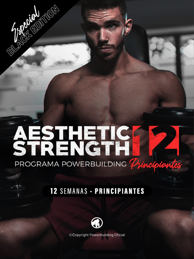 Powerbuilding - Programa 12 Semanas - Aesthetic Strength | PDF