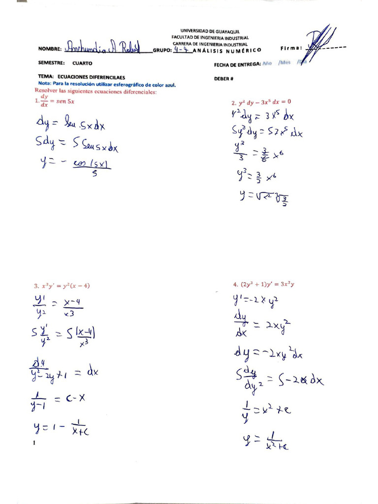 Tarea 06 Analisis | PDF