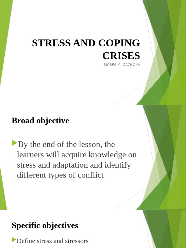 Stress and Coping-1 | PDF
