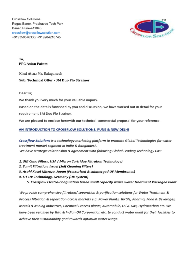 CFS Offer PPG Asian Paints | PDF
