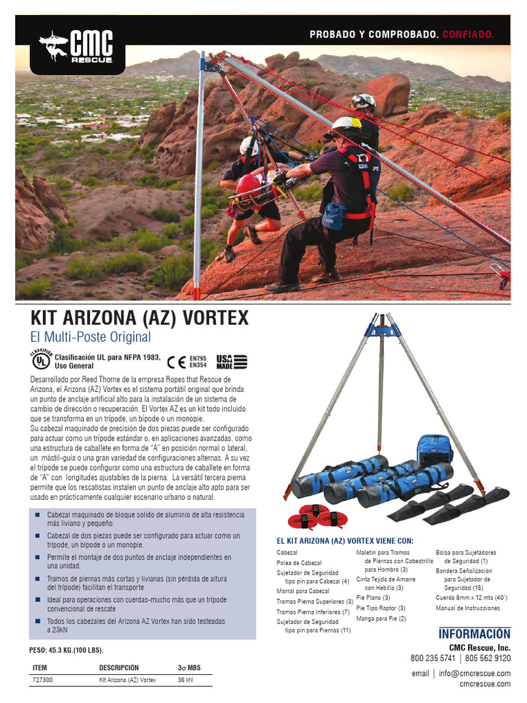 Tripode Arizona Vortex | PDF