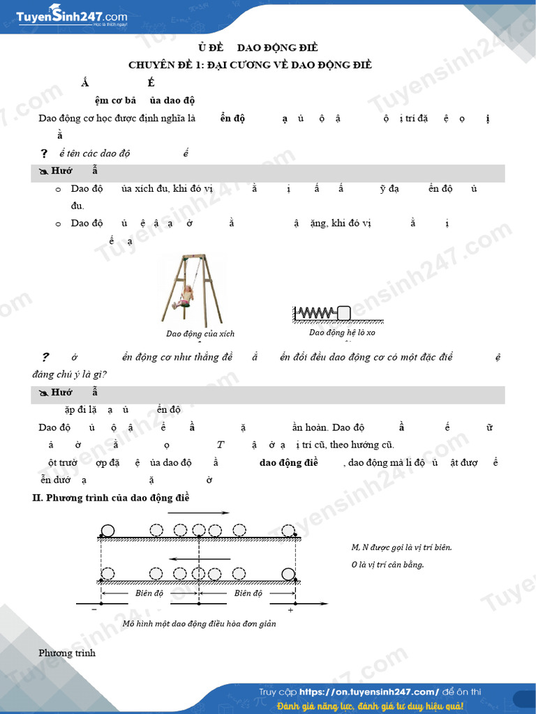 Buoi 1. Dao Dong Dieu Hoa (P1) | PDF