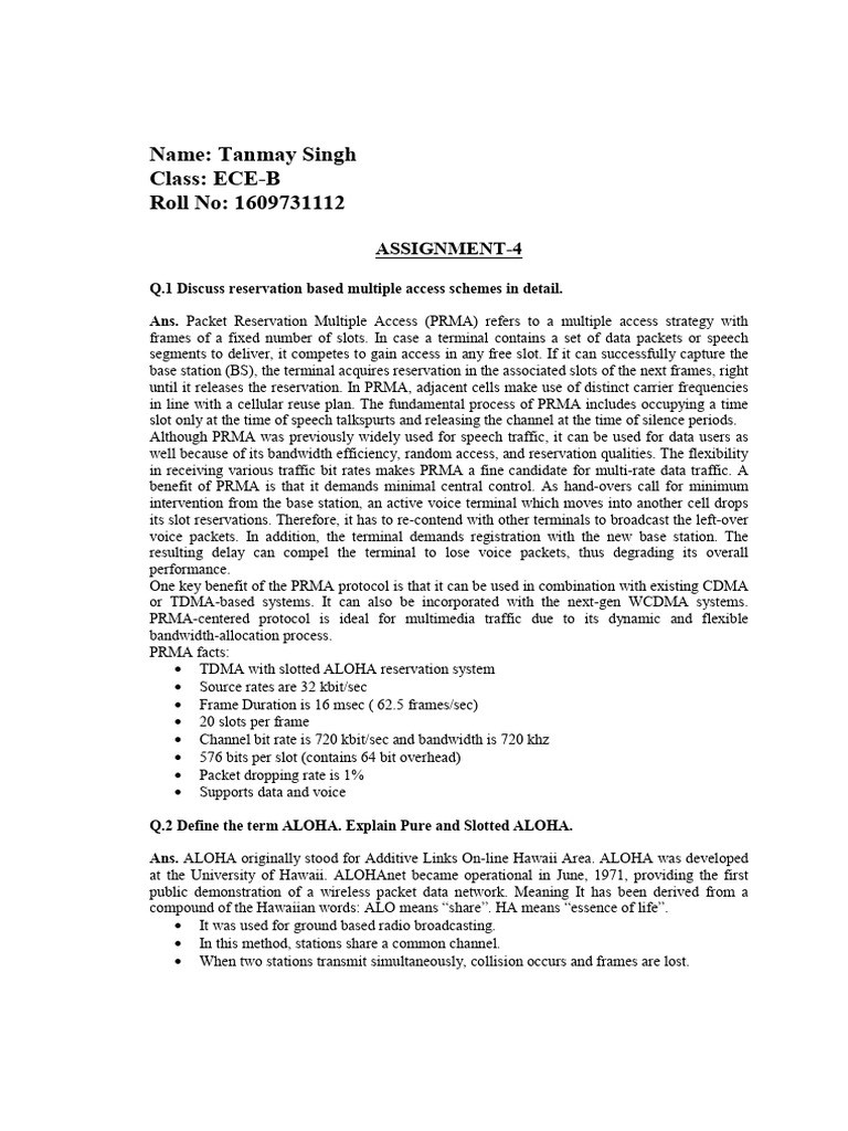 WMC Assignment 4 | PDF