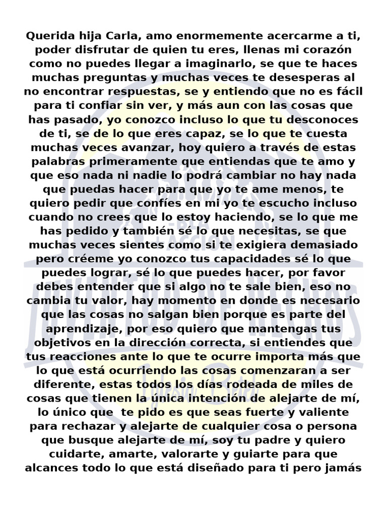 Querida Hija-Dios!!! | PDF