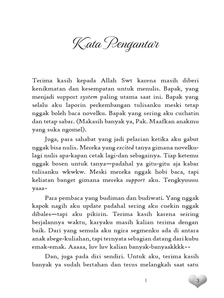 Respati Kasih - Restart | PDF