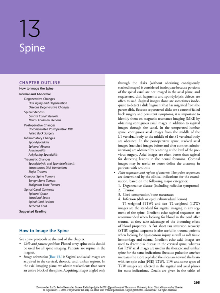 Spine | PDF
