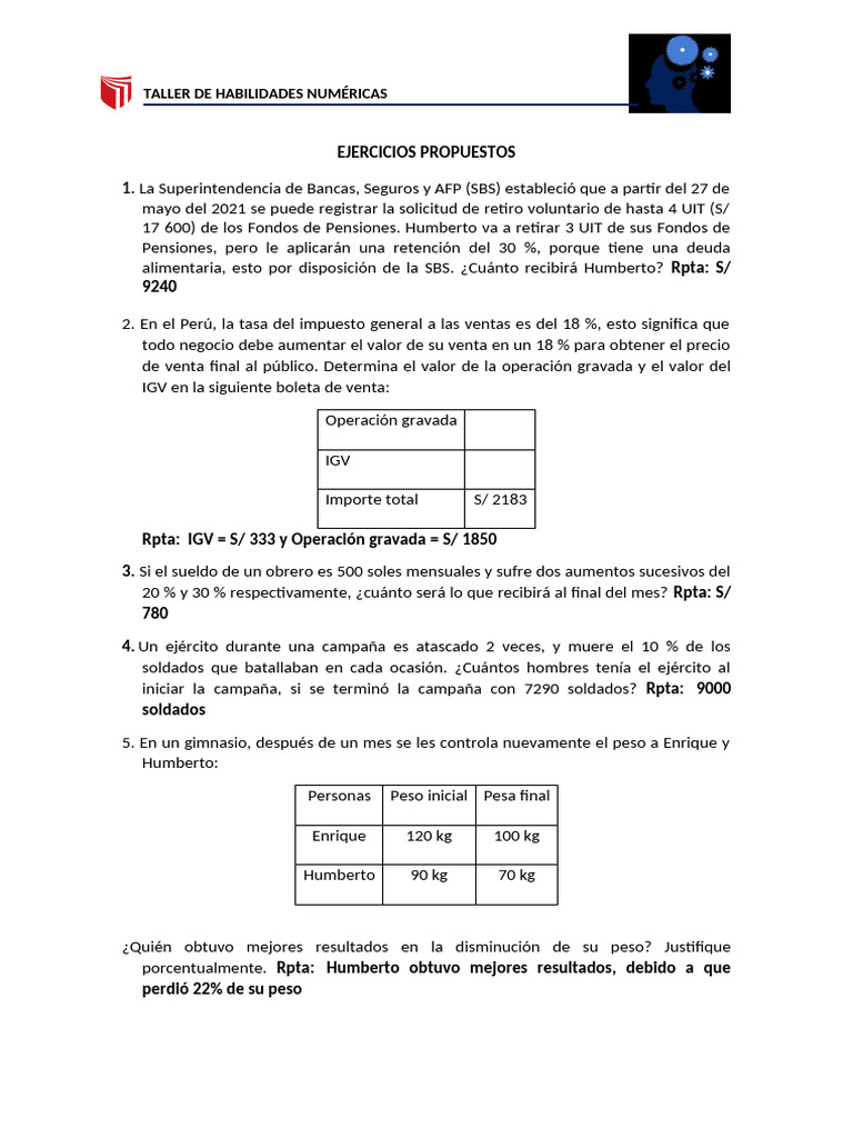 M2-EJERCICIOS PROPUESTOS | PDF