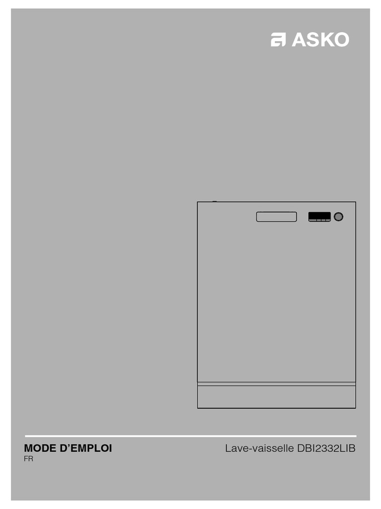 Asko Dbi2332lib | PDF