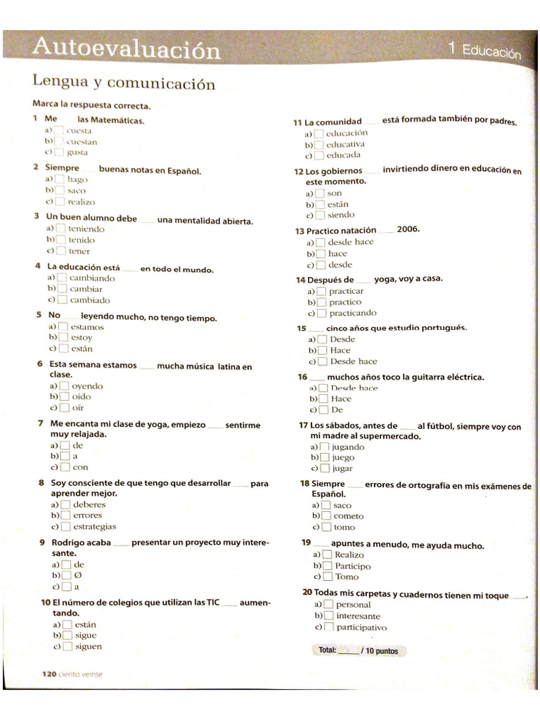 Autoevaluacion Educacion | PDF