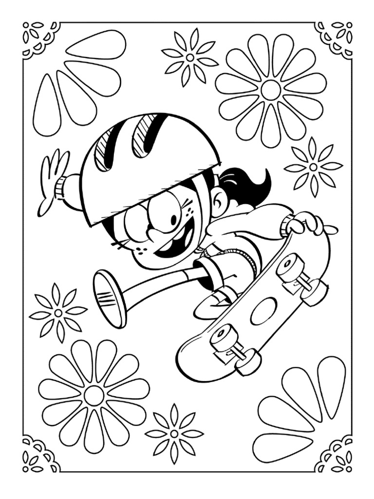 Ronnie Anne Coloring Pages - Free Printable Coloring Pages | PDF