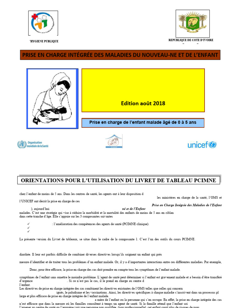 Livret de Tableaux PCIMNE | PDF