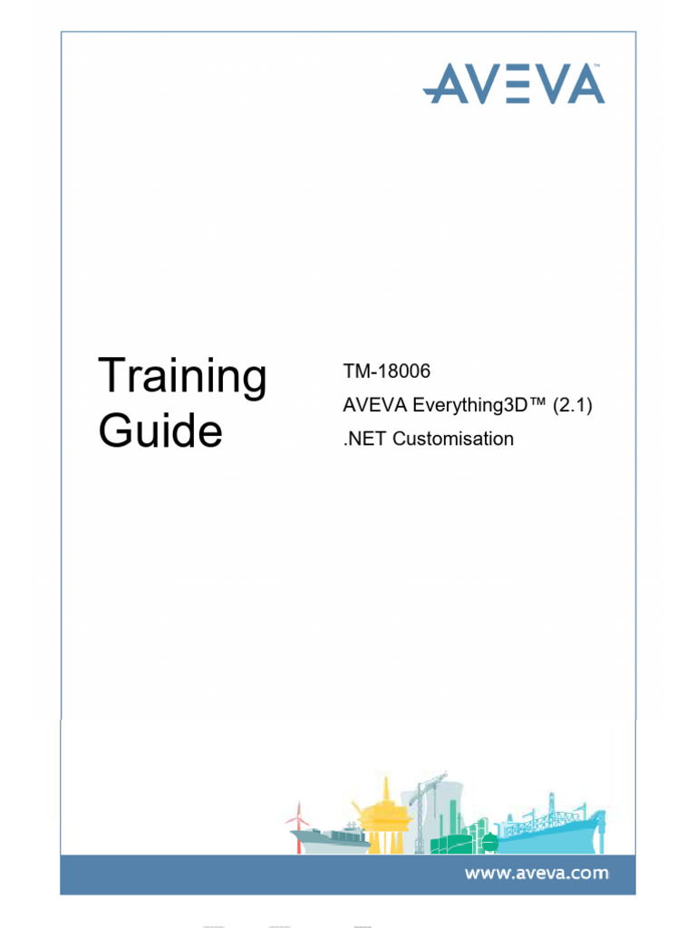 TM-1806 AVEVA Plant Everything3D 2.1 - Net Customisation Rev 1.0 | PDF