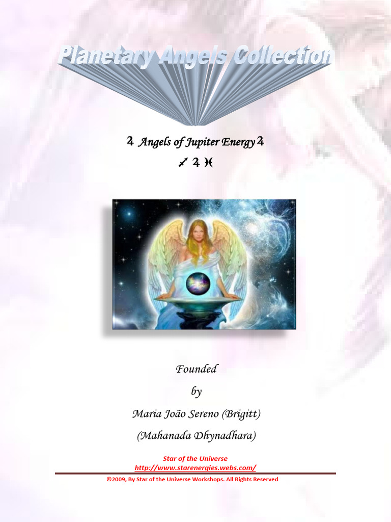 Angels of Jupiter Energy MariaSereno | PDF | Planets In Astrology ...