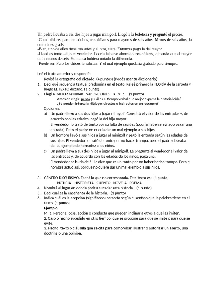 DIAGNÓSTICO 2do Lenguaje | PDF