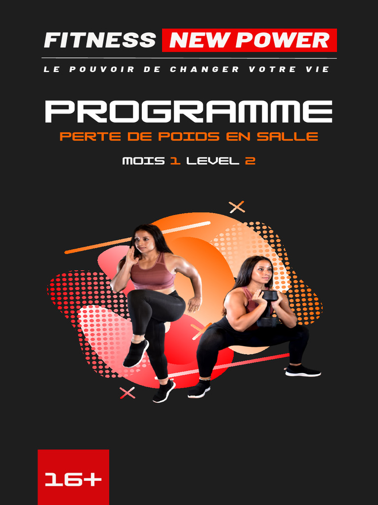 Level 2-Perte de Poids-FEMME-mois 1 | PDF
