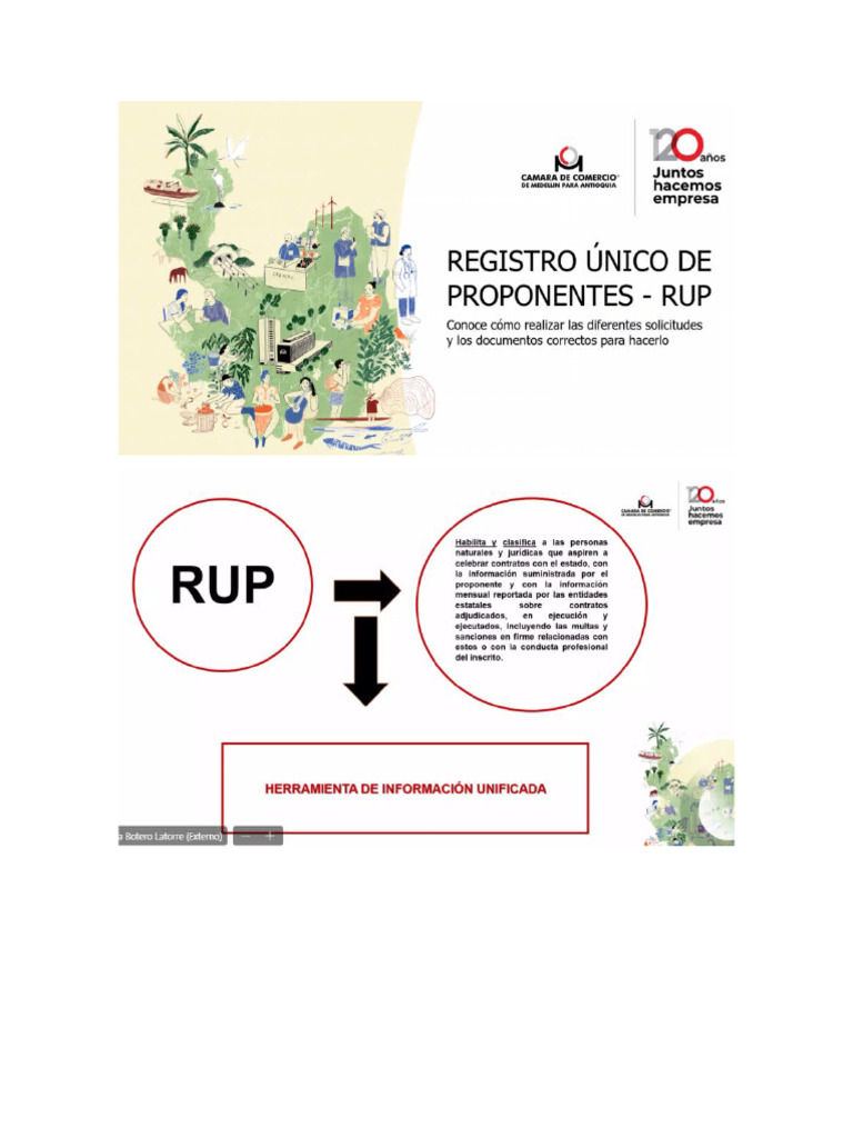 Capacitacitacion Rup | PDF