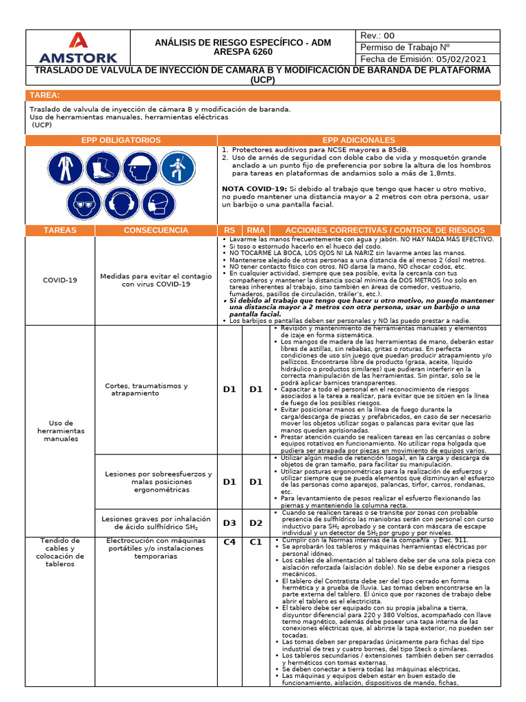 ARESPA 6260 Traslado Valvula de Inyeccion de Camara B y Modificación de ...