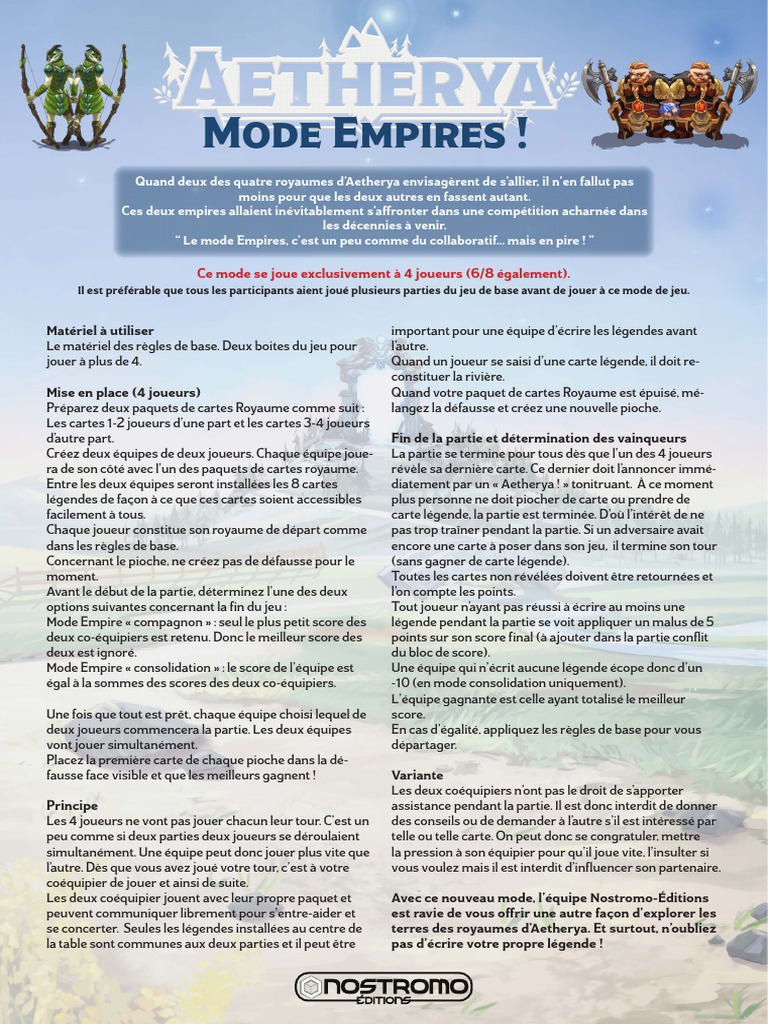 AETHERYA Mode Empires | PDF