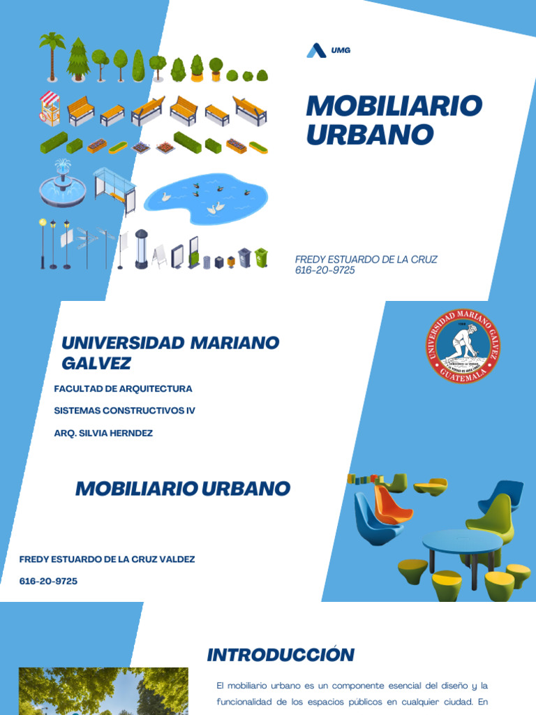 Mobiliario Urbano | PDF