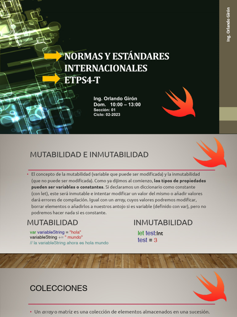 CICLO 02-2023-UI-Introduccion A Swift | PDF