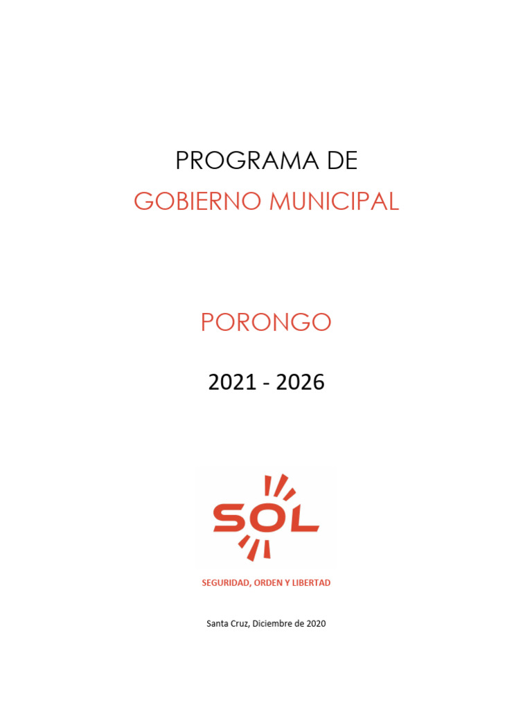 PG Mun Porongo SOL | PDF