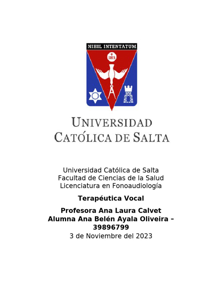 TP Final Terap Vocal | PDF