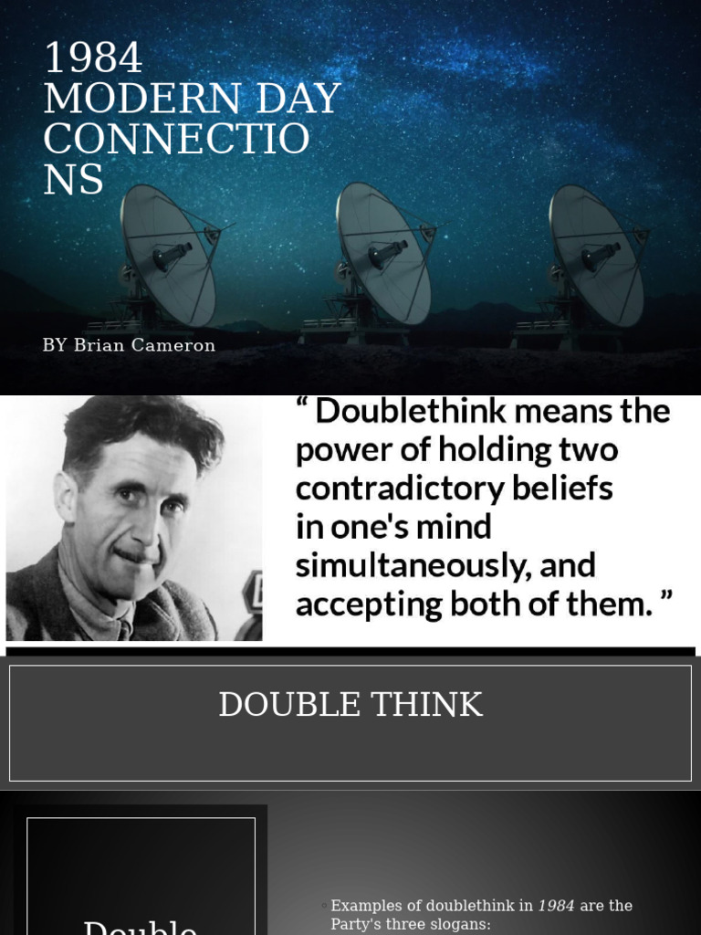 Modern 1984 Connections | PDF