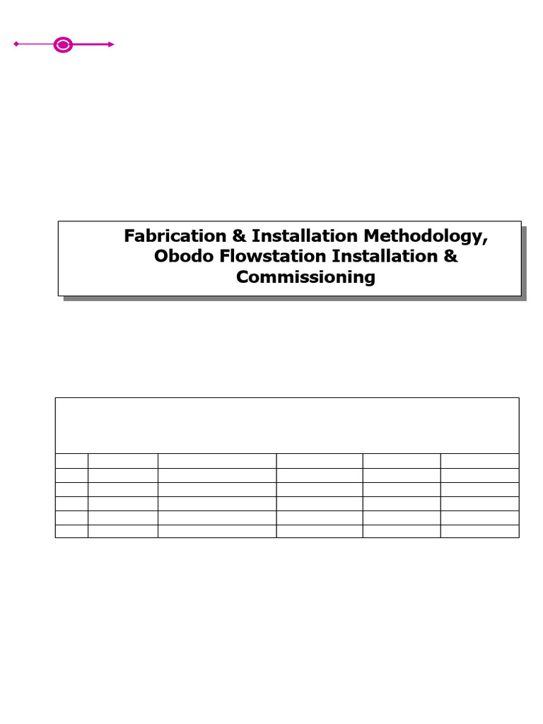 Fabrication & Installation Methodology | PDF