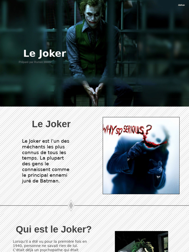 The Joker | PDF