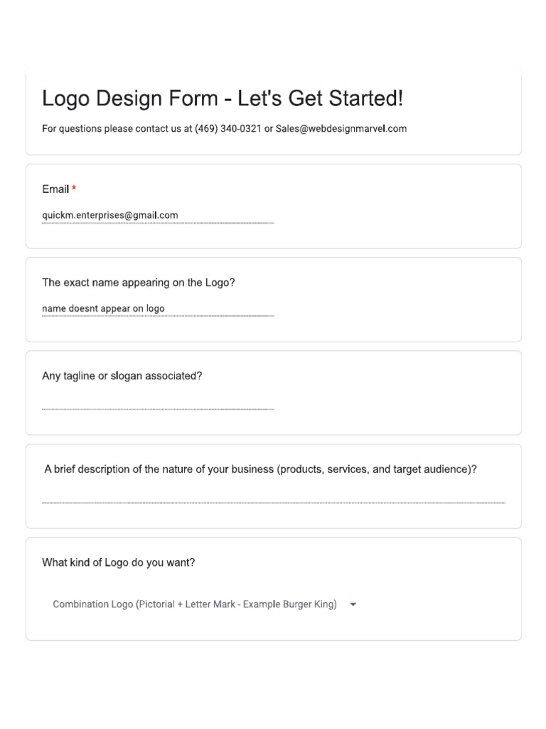 Logo Form - Quick | PDF