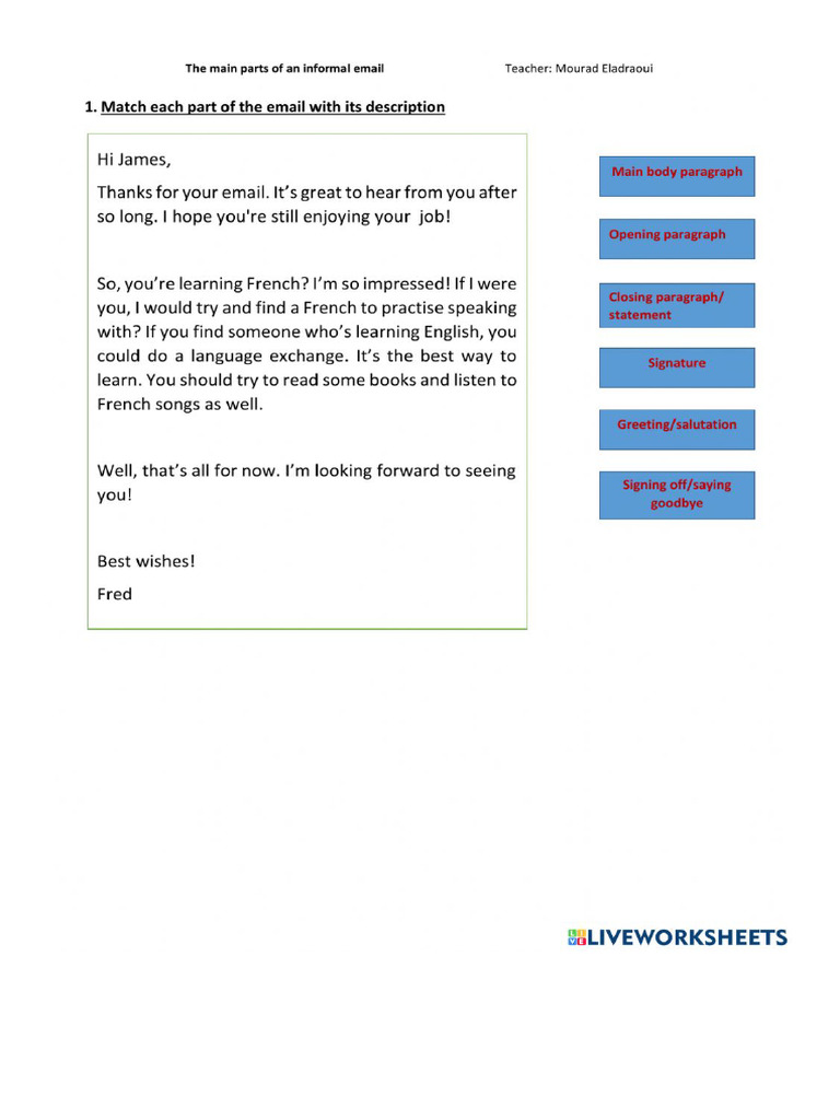 Email Parts | PDF