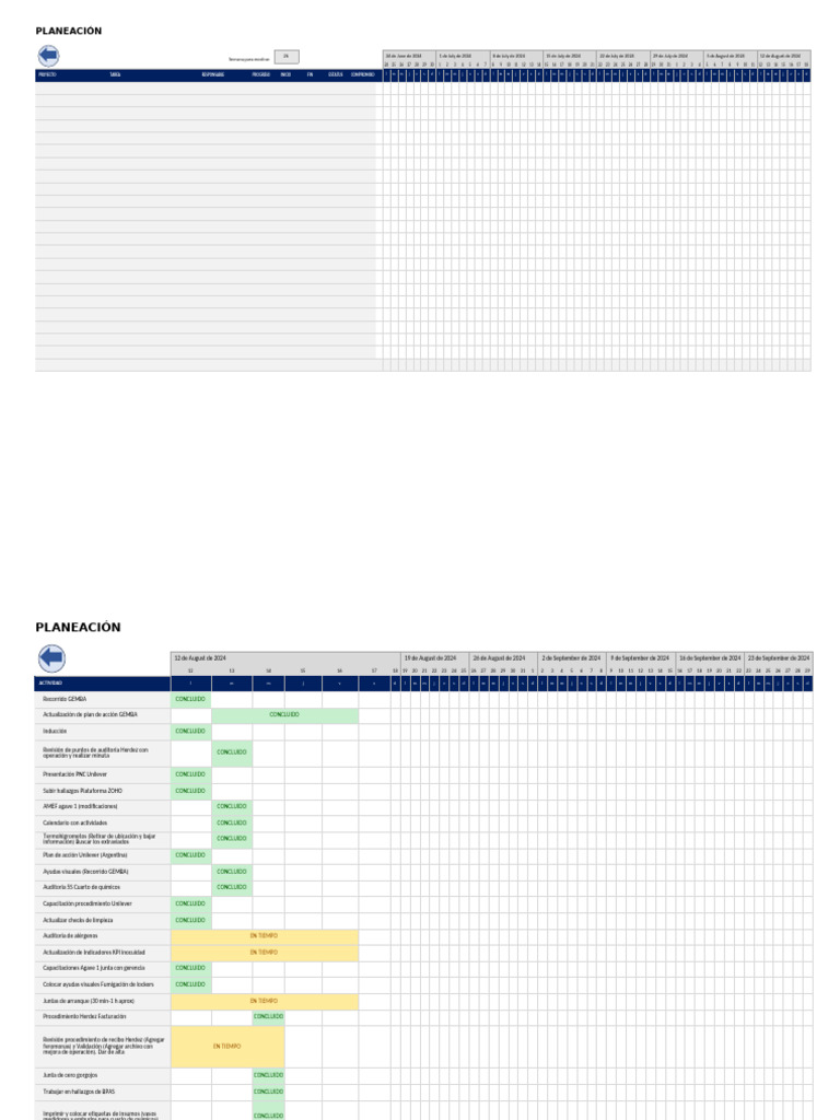 Planeación Diana López Ing de Calidad Agave 1 | PDF