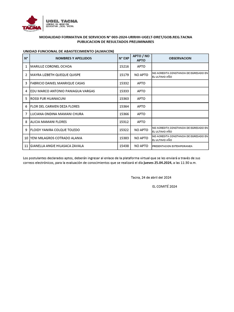 MOD FORM SERV 003-2024 Aptos - PDF File 1713995046 | PDF