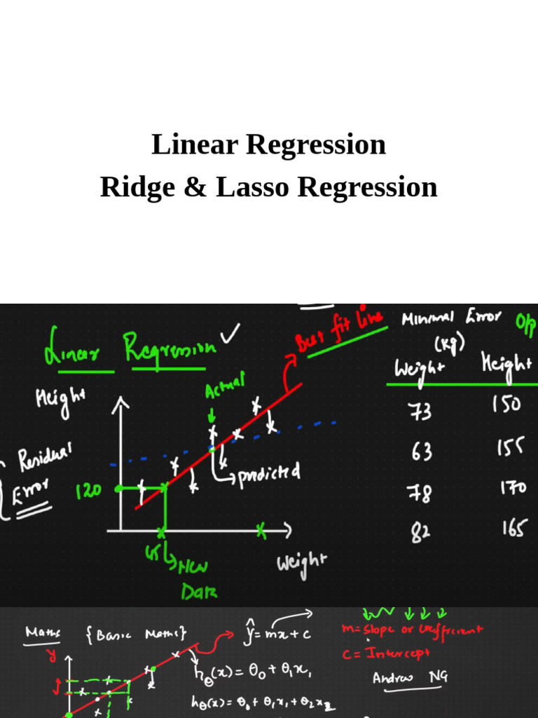 2.linear Regression | PDF