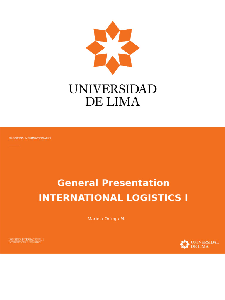 Unit 2 - W2-W3 - Logistics Planning - 2024-2 | PDF