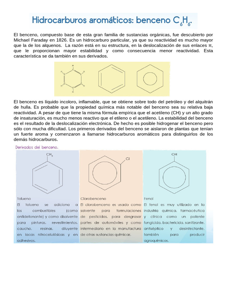 El Benceno | PDF