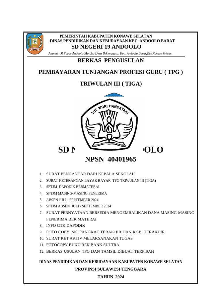 Sampul 2024 | PDF