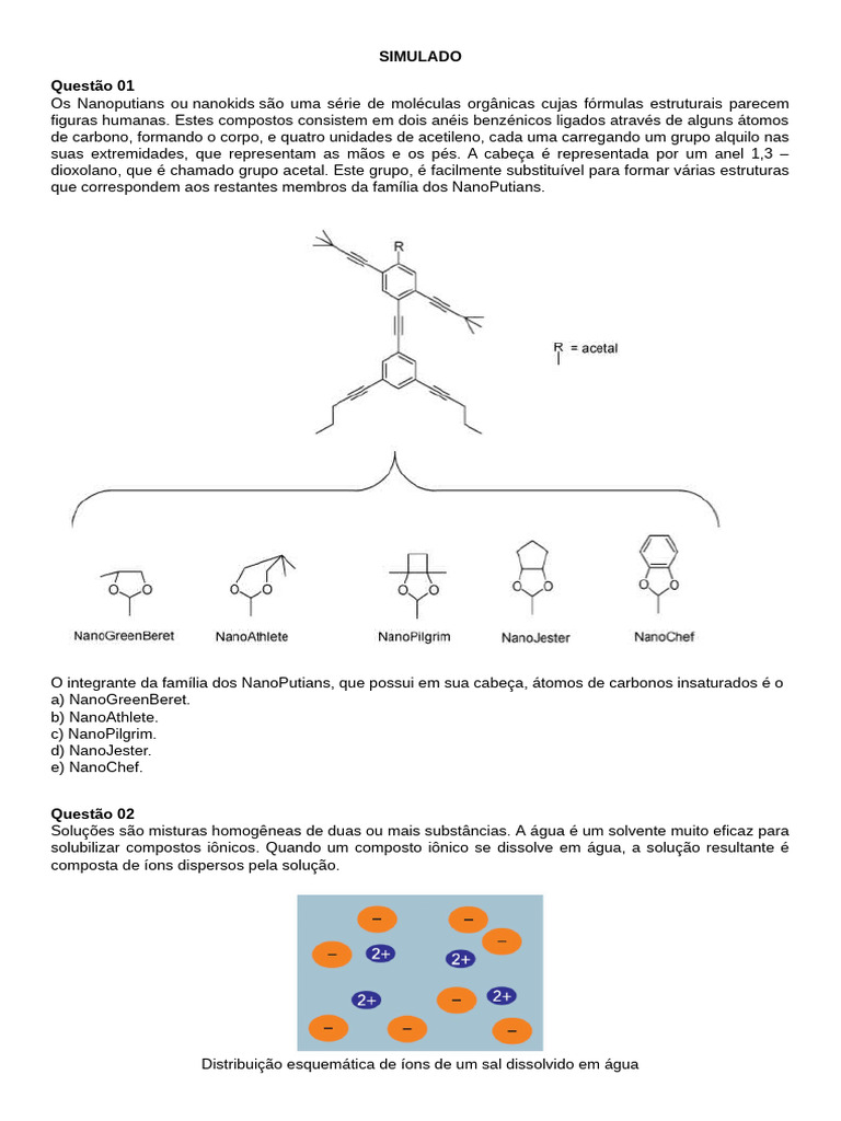 Simulado Seed 03-10 | PDF