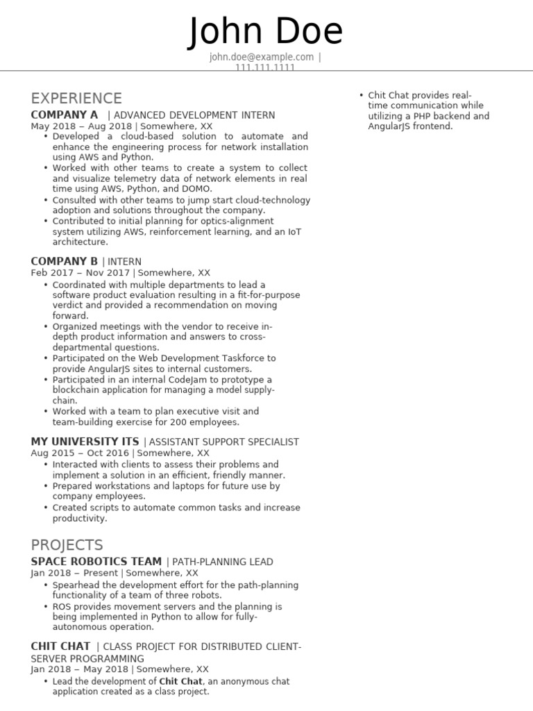 Deedy Resume Reversed | PDF | Amazon Web Services | Art