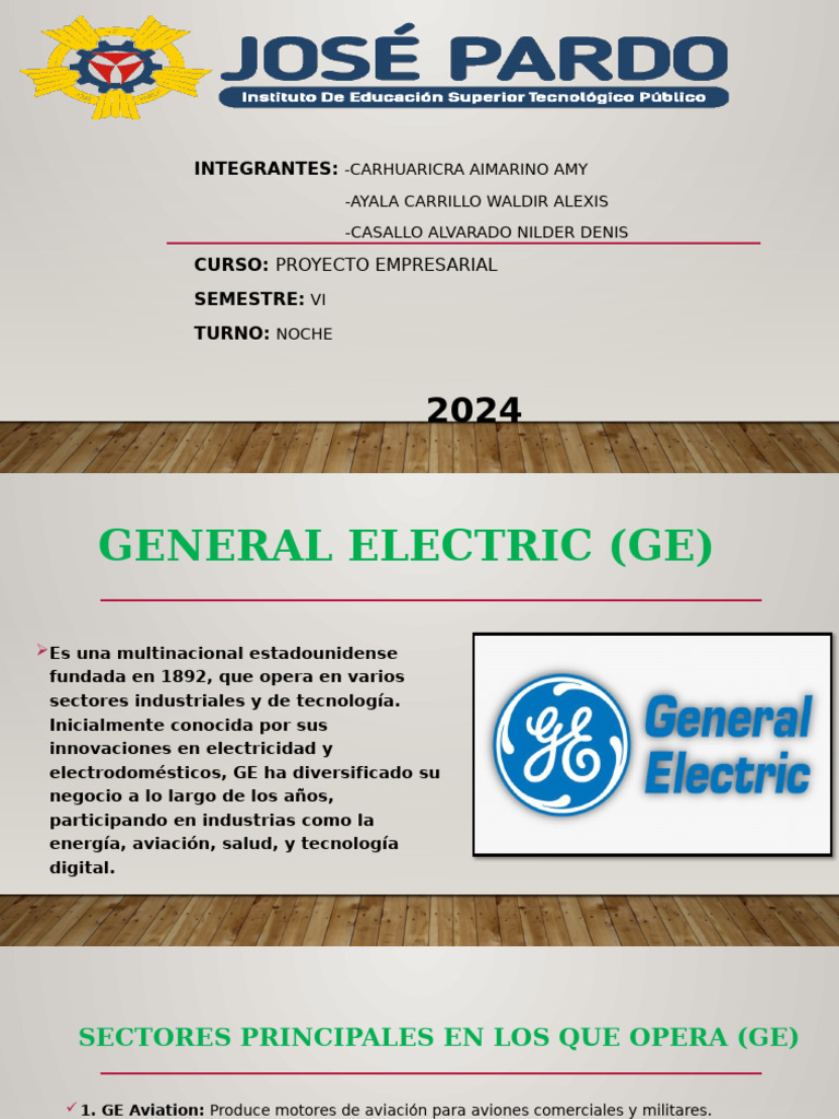 General Electric | PDF