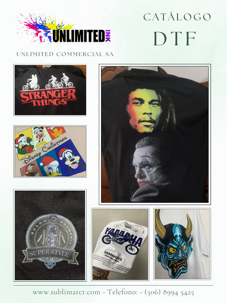 Productos DTF | PDF