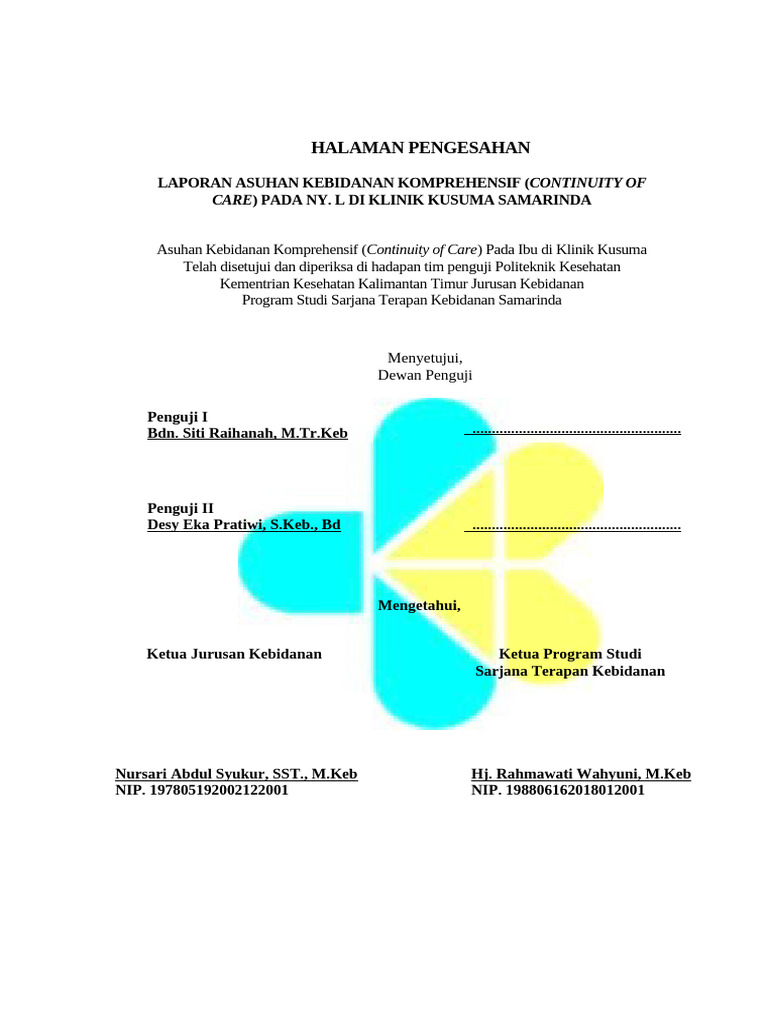 Hal Pengesahan & Pernyataan | PDF