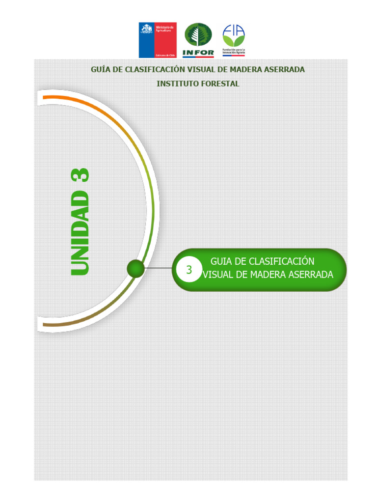 Unidad 3 Guía Clasificación Visual Madera | PDF