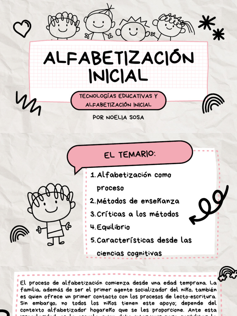 Alfabetización Inicial | PDF